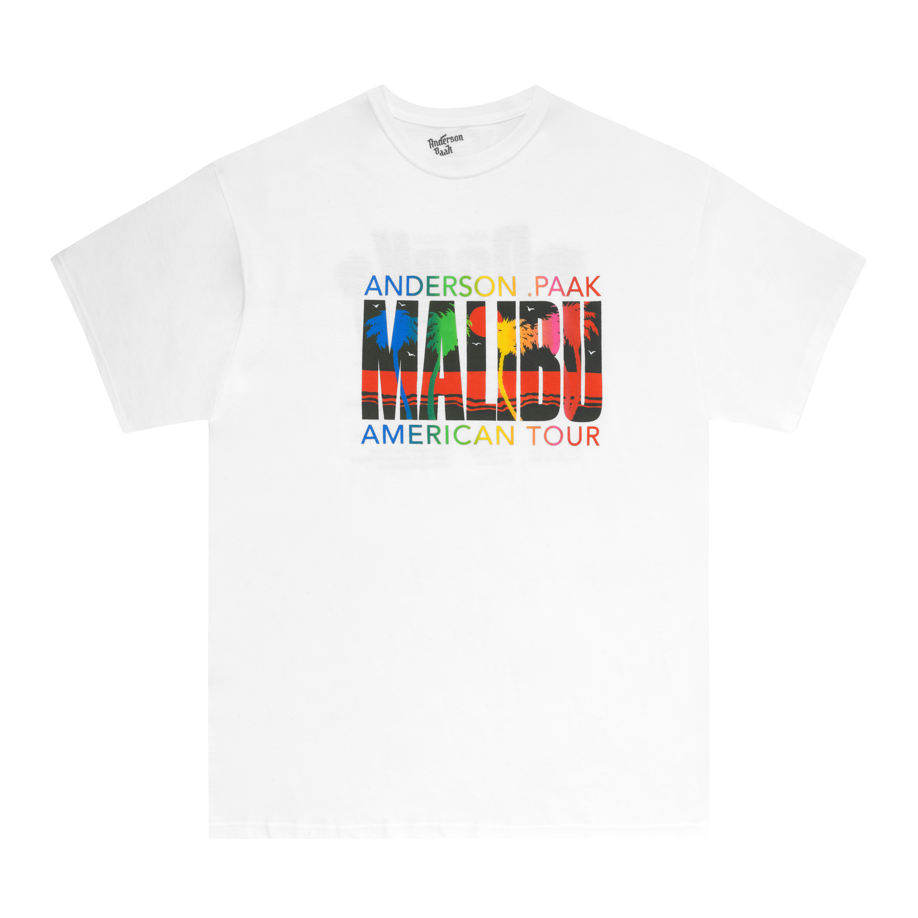 MALIBU AMERICAN TOUR TEE – Anderson .Paak | Official Store